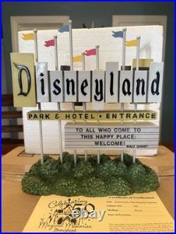 Disneyland 50th Anniversary Light Up Marquee Sign With LE Pins. Only ...